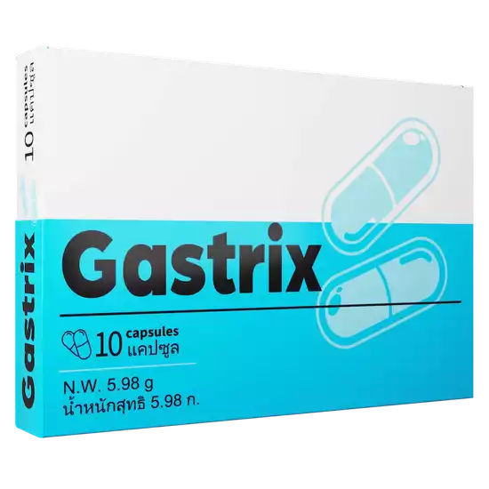 Gastrix กำจัดปรสิตและปรับสมดุลลำไส้ บรรเทาอาการท้องอืด ท้องเฟ้อ