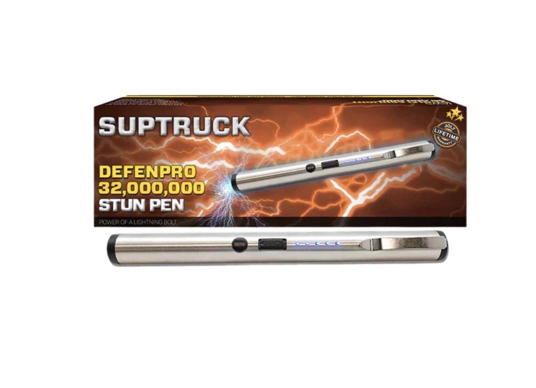 SUPTRUCK™ DEFEN PRO – 32,000,000V Tactical Stun Pen for Reliable Self ...