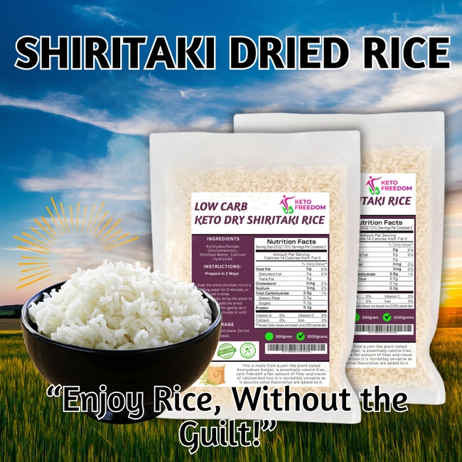 Authentic Shiritaki Rice