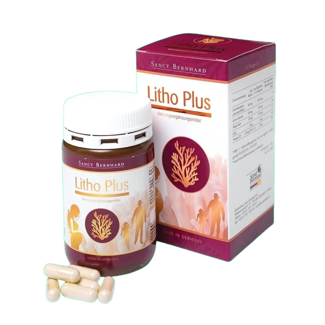 VIÊN UỐNG BỔ SUNG CANXI LITHO PLUS 60 Viên