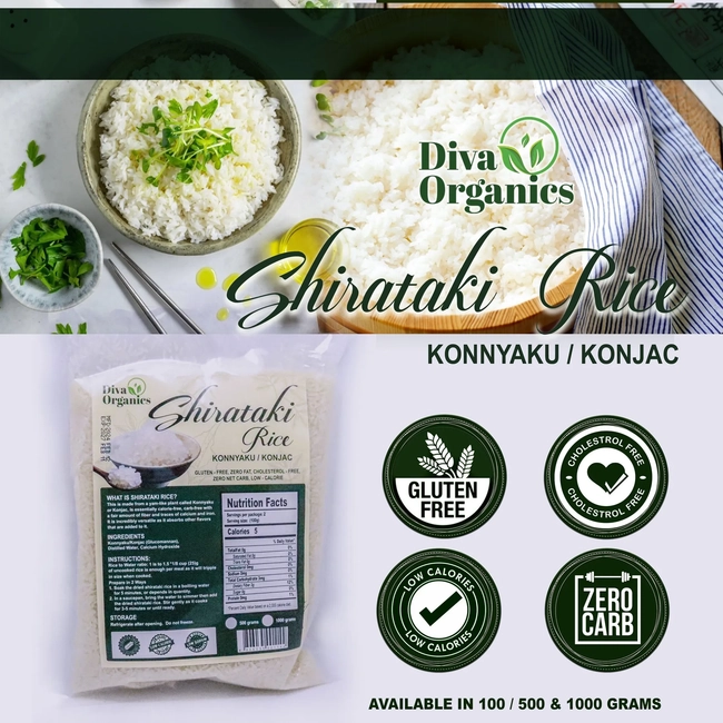Organics Shirataki Rice Japan