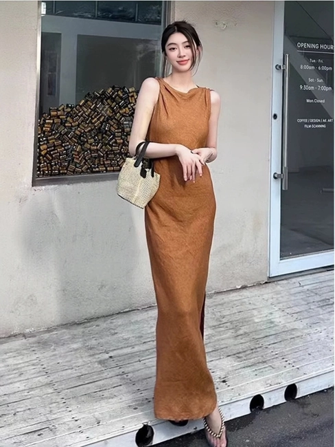Caramel Chic Gown 2025