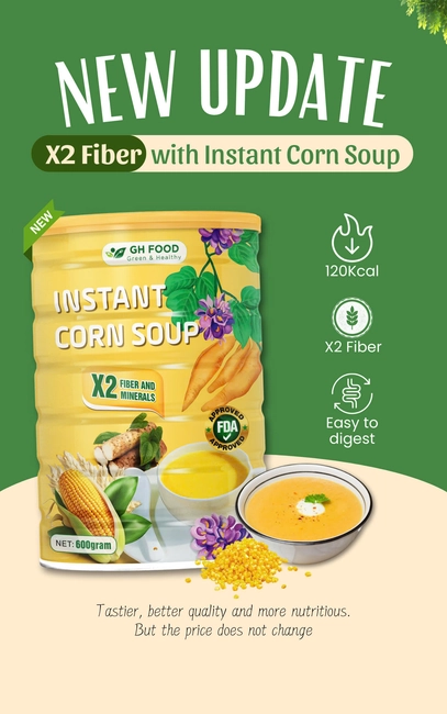 INSTANT ORGANIC CORN SOUP