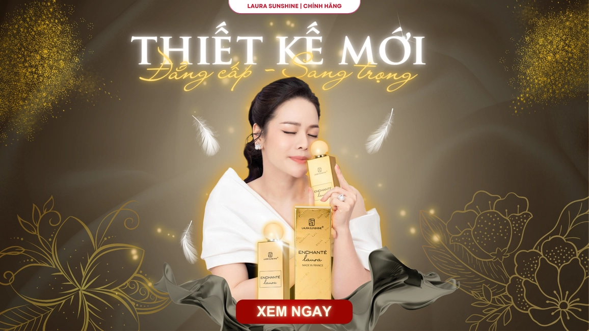 PHIÊN BẢN MỚI ĐẲNG CẤP, SANG TRỌNG - NƯỚC HOA LAURA PARIS CHAI SỐ 10 ...