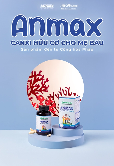 ANMAX CANXI HỮU CƠ CHO MẸ BẦU