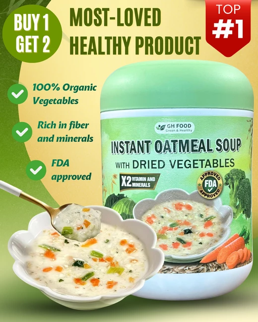 INSTANT OATMEAL MIX WITH VEGETABLES