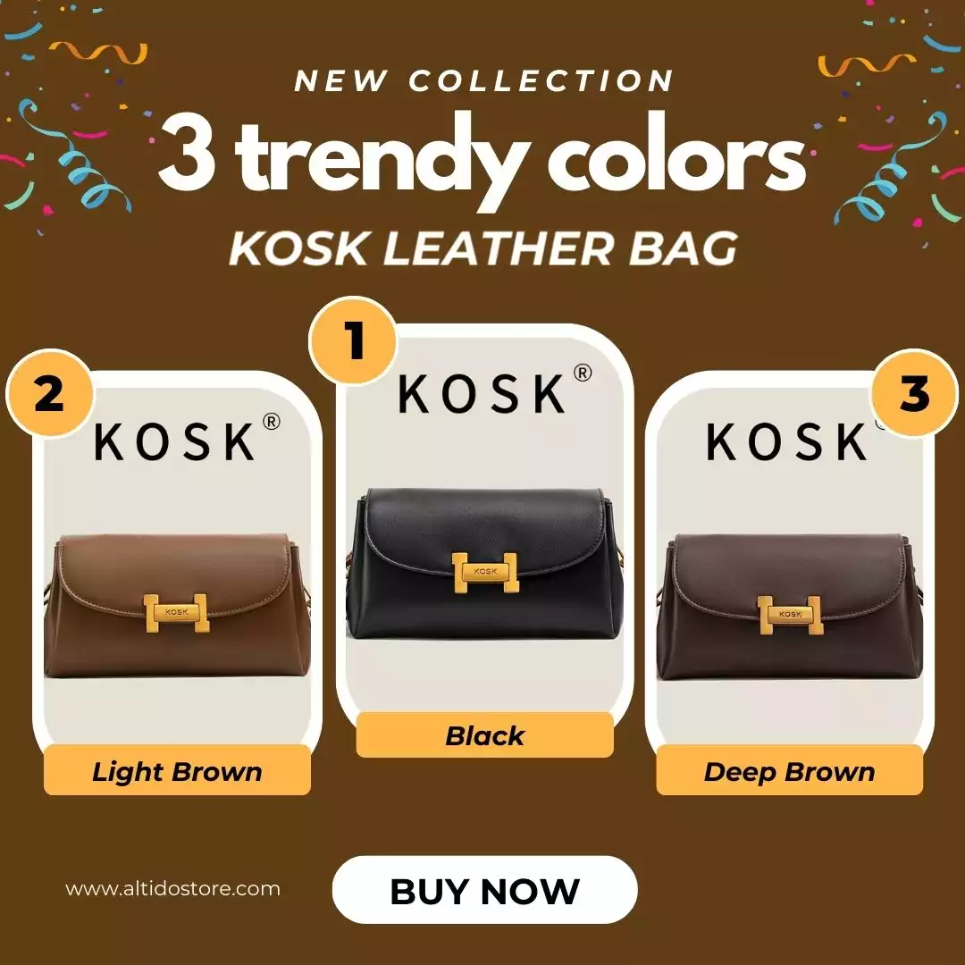 Kosk leather bag