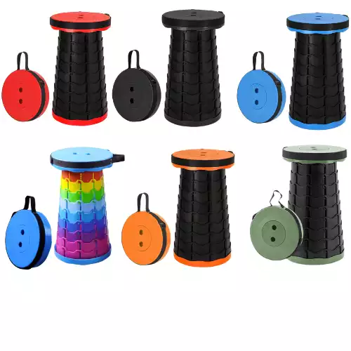 Portable & Adjustable Telescopic Stool