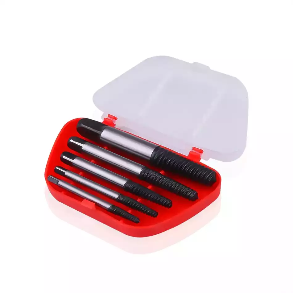 5pcs Screw Extractor + (FREE Case) with 50% OFF + FREE SHIPPING & Cash ...