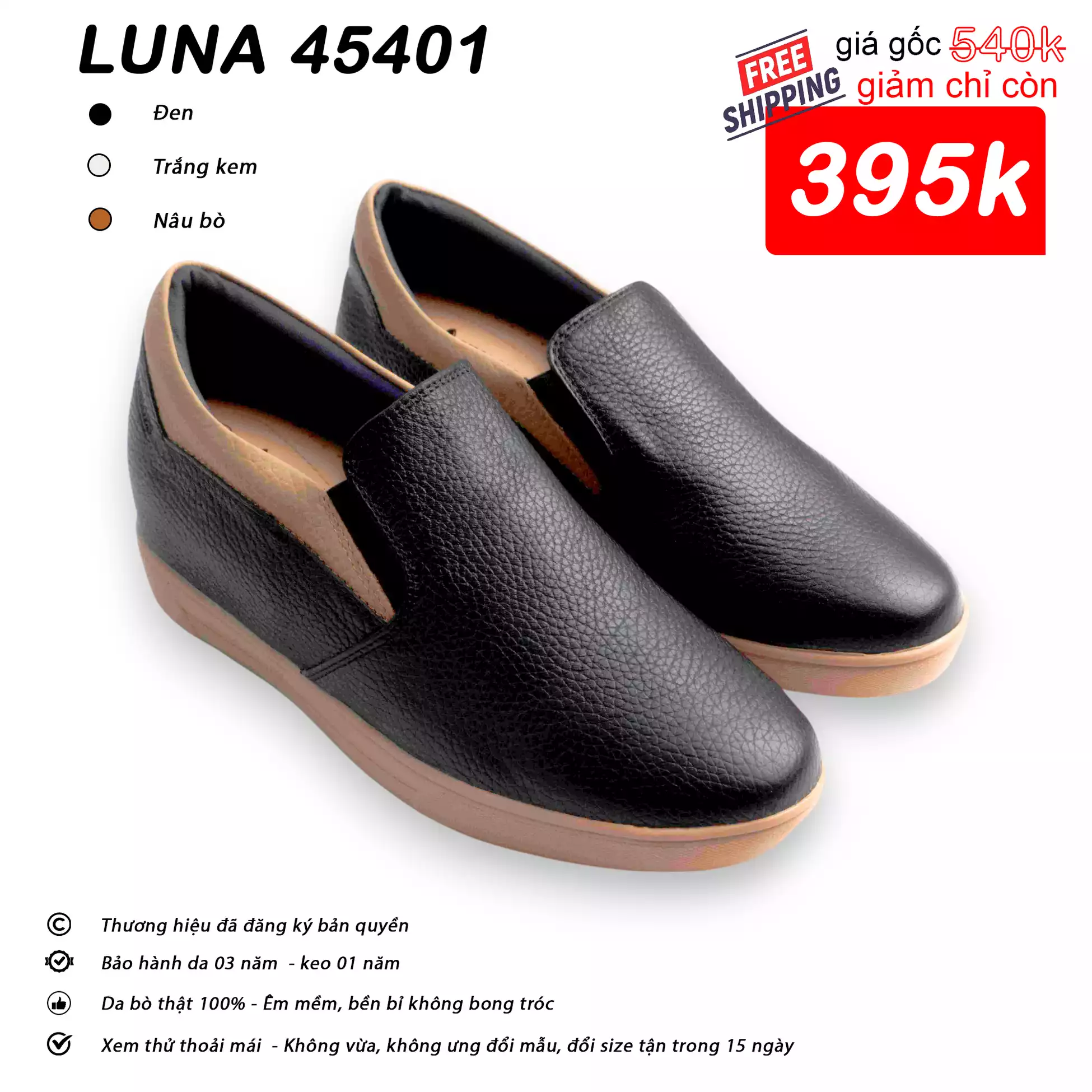 Giày Luna 45401 | LUNASHOES