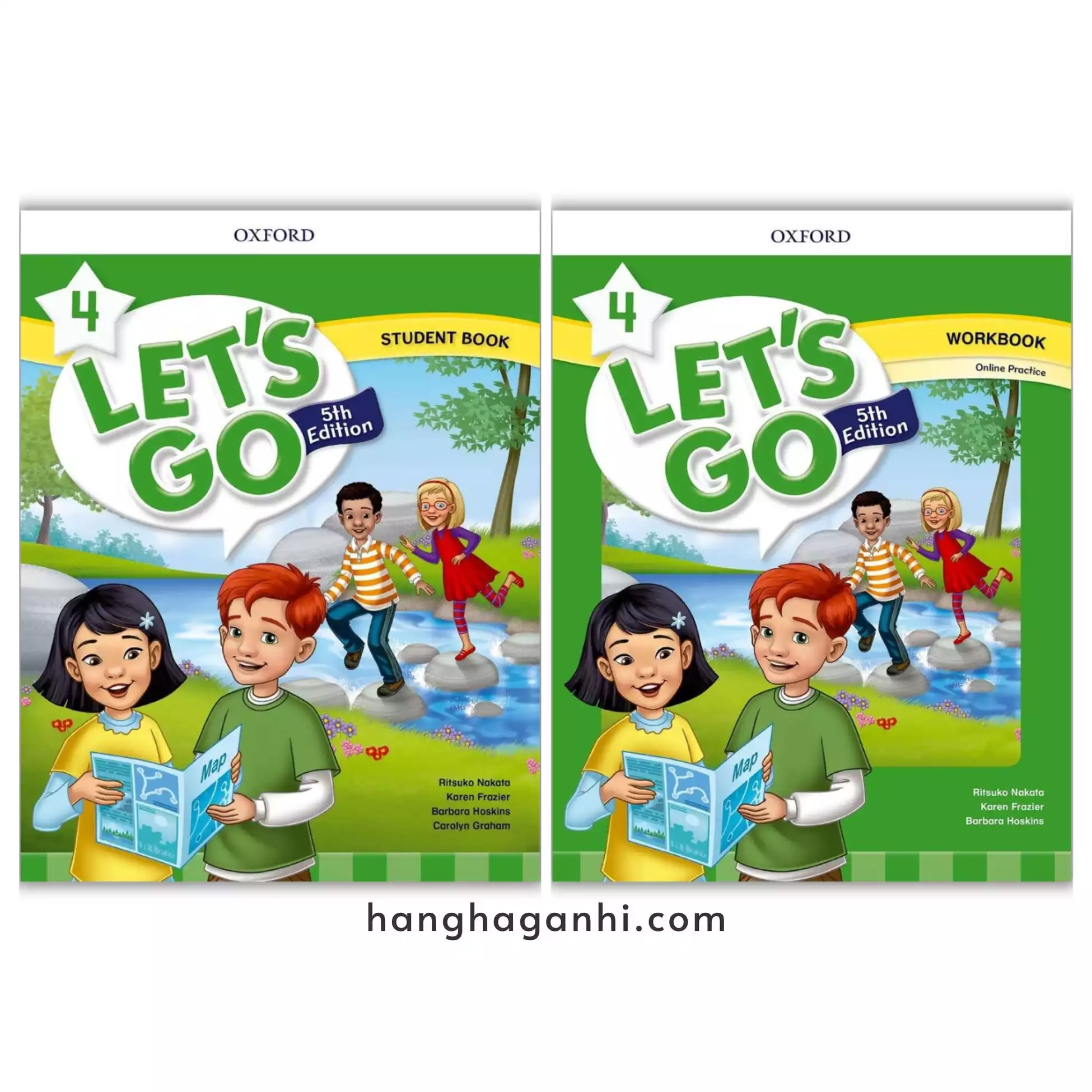 Let’s Go Level 4, Bộ 2 cuốn gồm Student book và Workbook 5th Edition ...