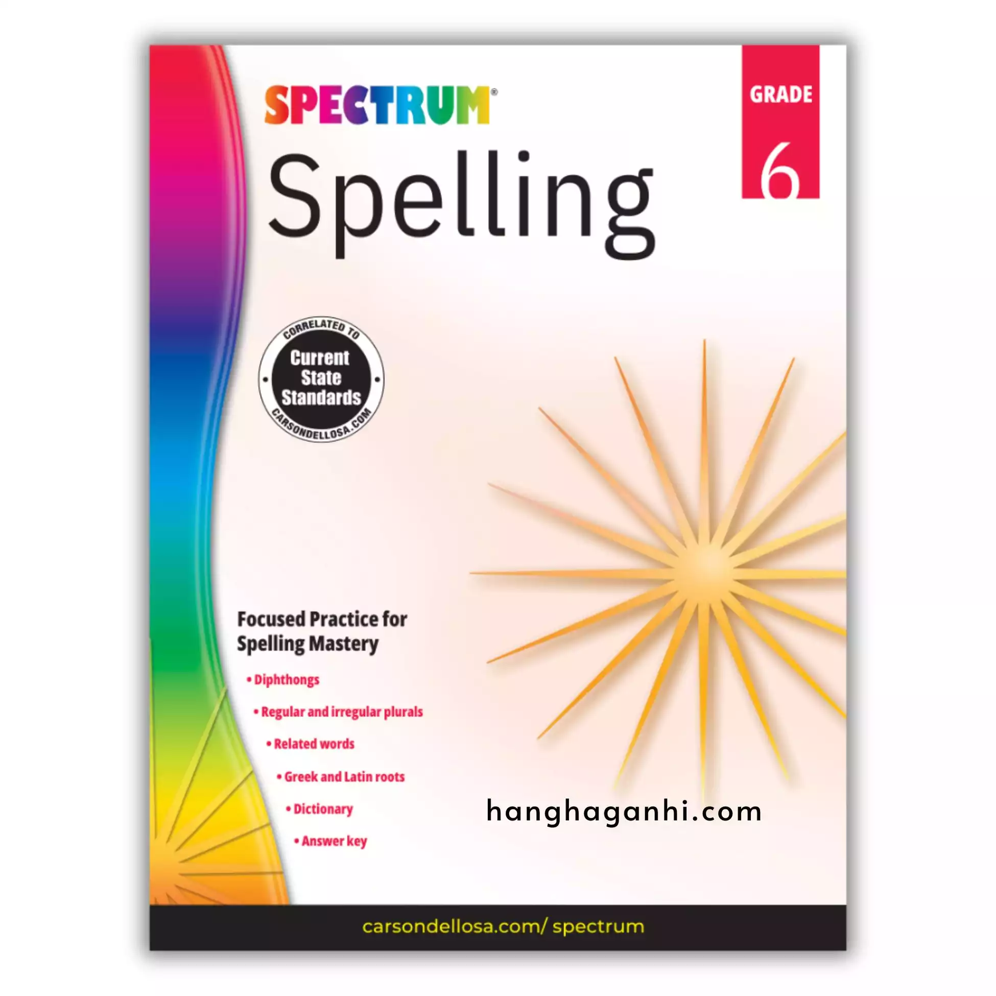 Sách Spectrum Spelling Workbook Grade 6 | Sách Đồ Dùng Học Tập ...