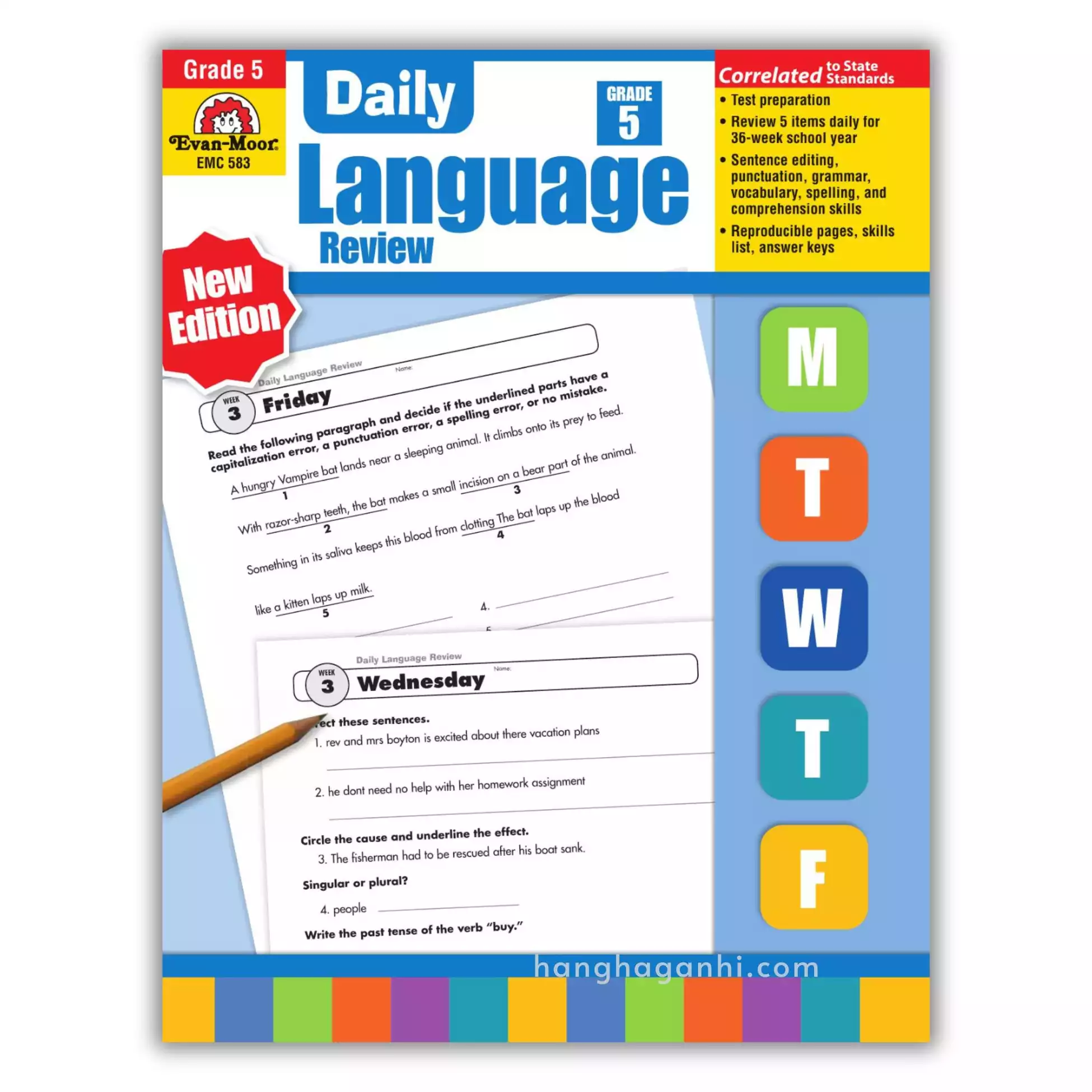 Daily Language Review Grade 5 | Sách Đồ Dùng Học Tập - HangHaganhi ...
