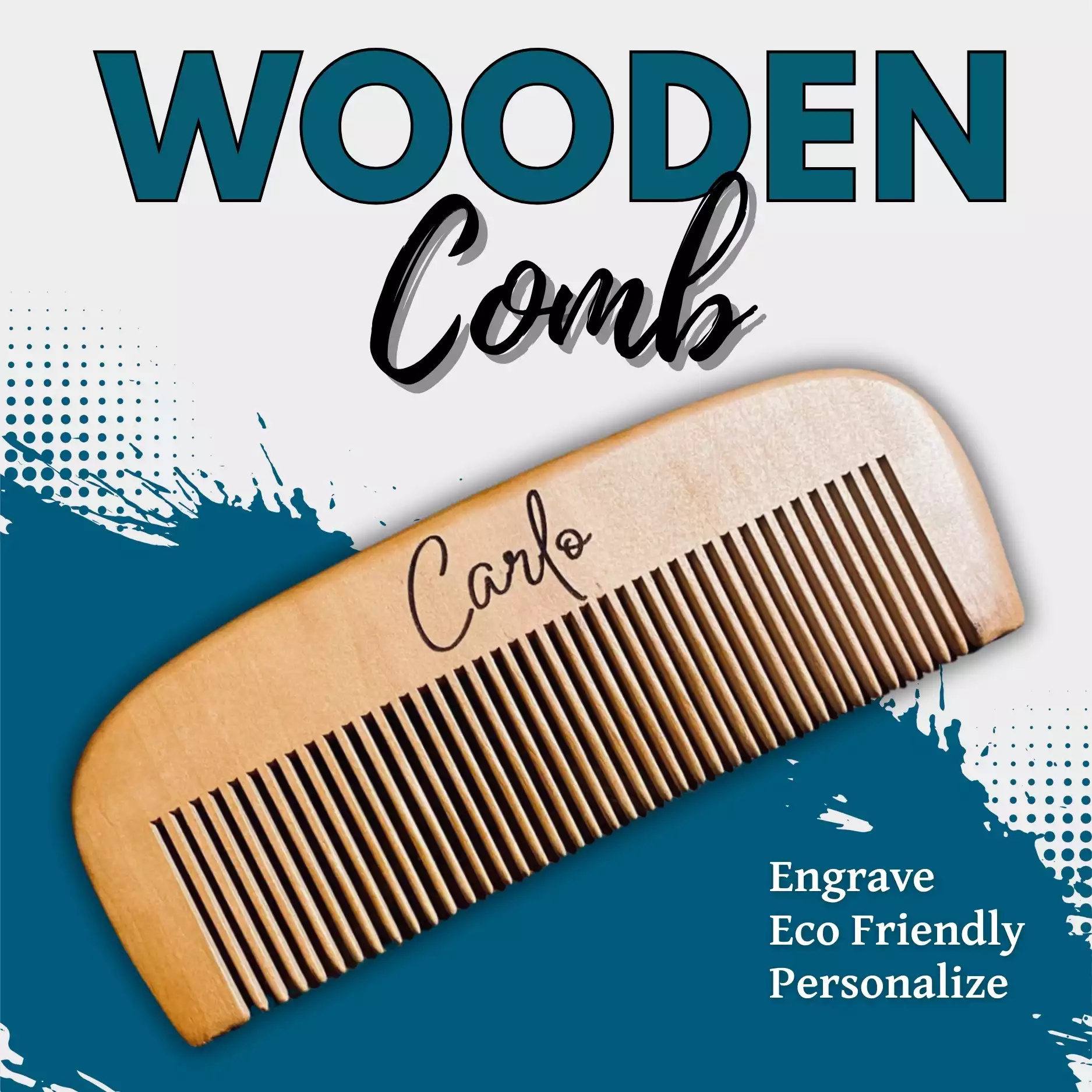 Wooden Comb | Vanex Advertising Store