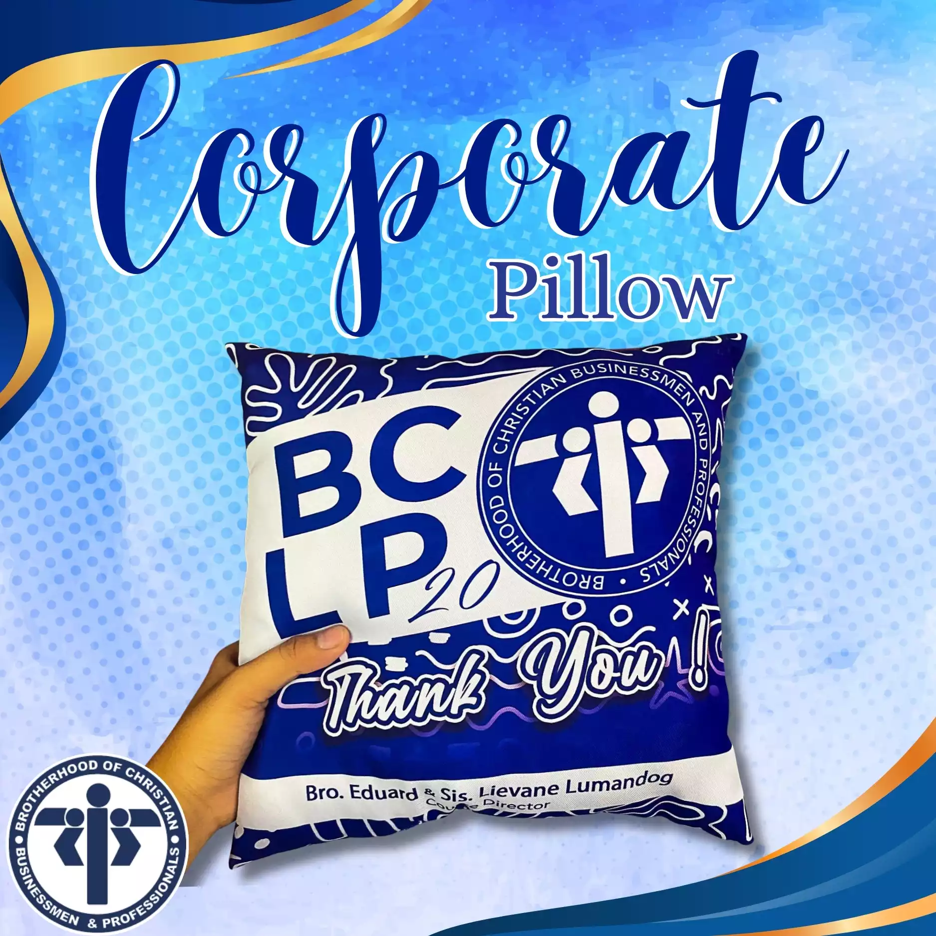 Corporate Pillow | Vanex Advertising Store