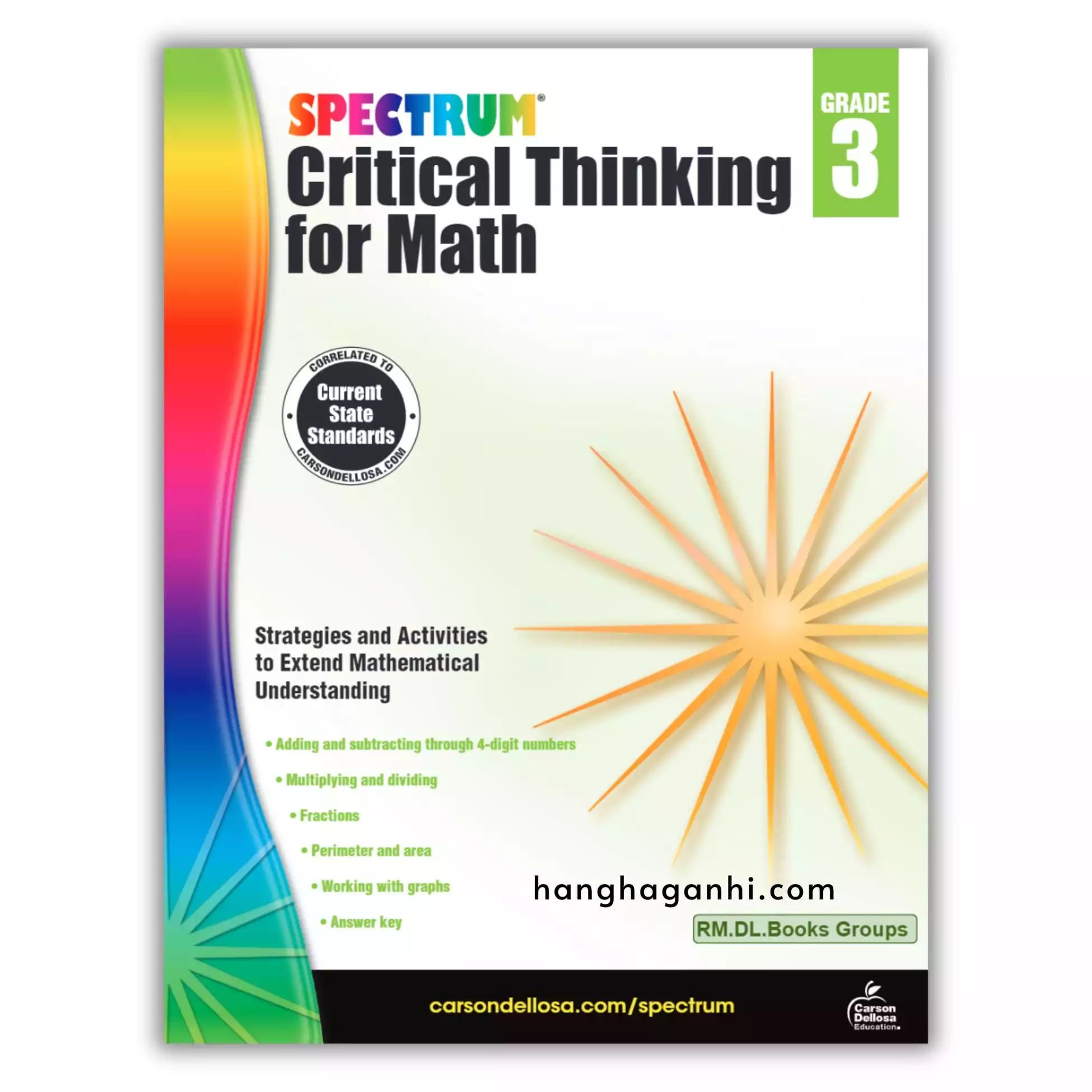 Sách Spectrum Critical Thinking for Math Workbook Grade 3 | Sách Đồ ...
