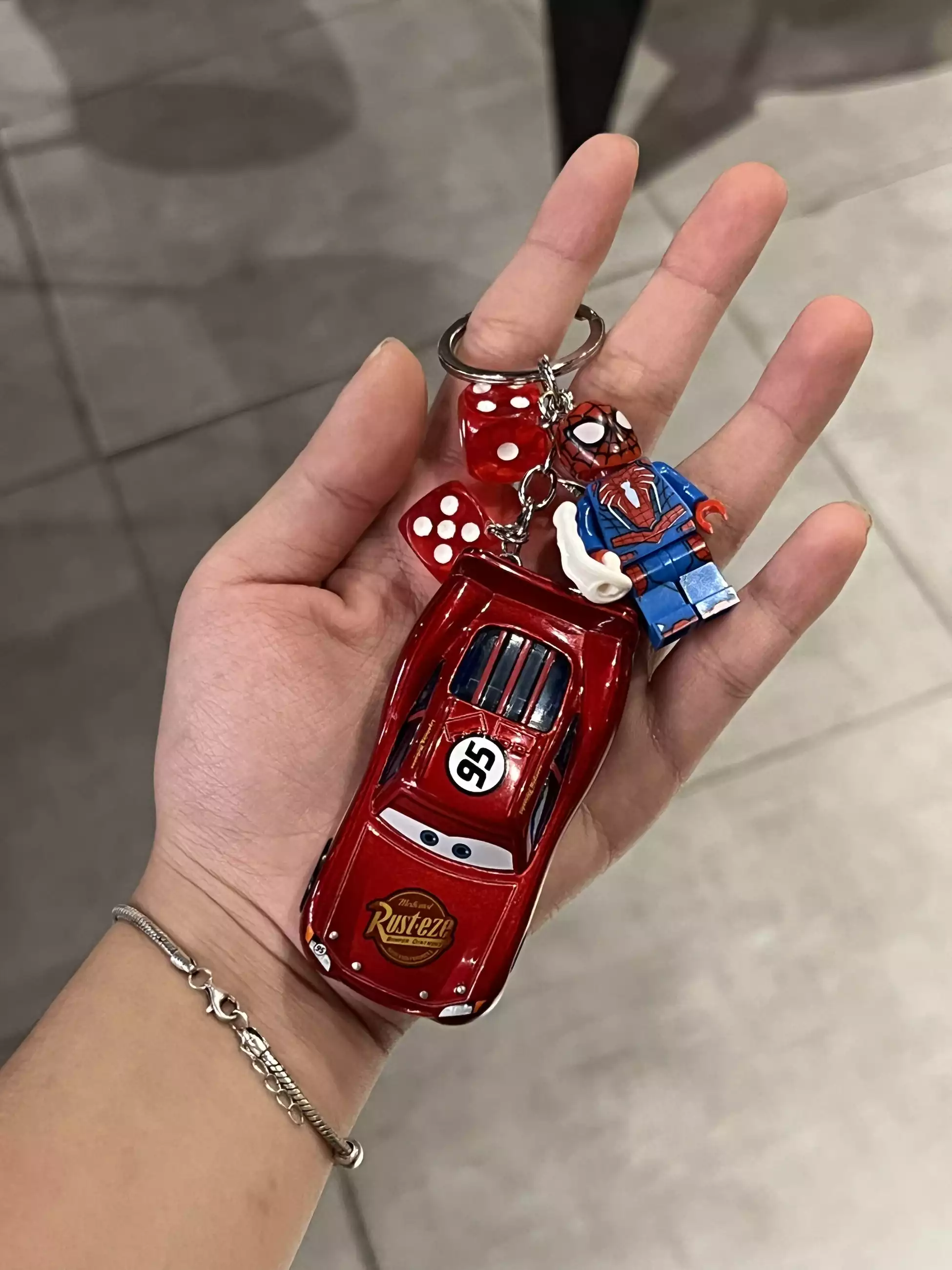 Móc khoá Mcqueen (bản dây) | She slayys