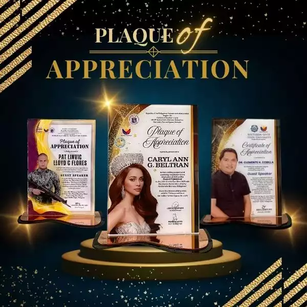 Appreciation Plaque | Vanex Advertising Store