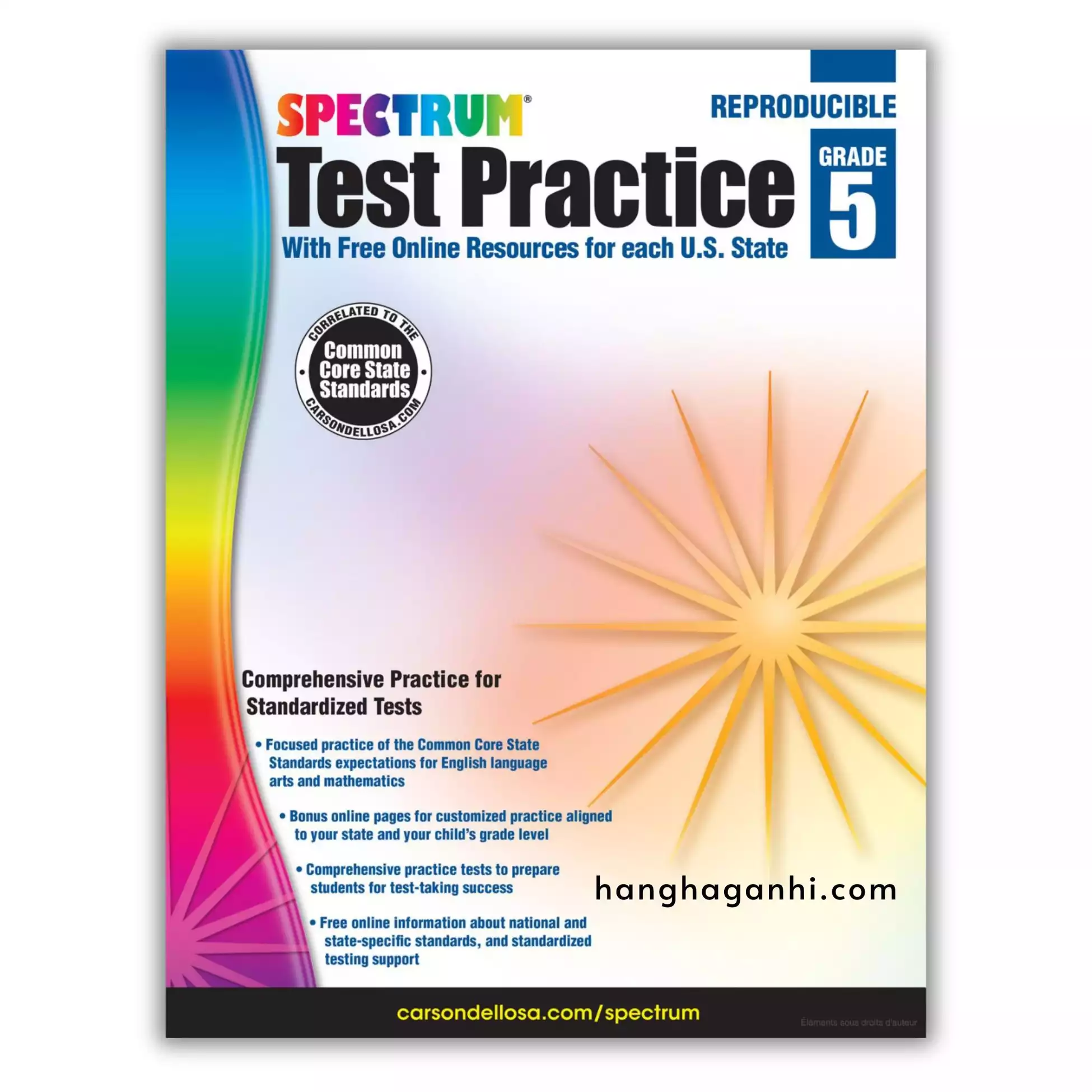 Sách Spectrum Test Practice Workbook Grade 5 | Sách Đồ Dùng Học Tập ...