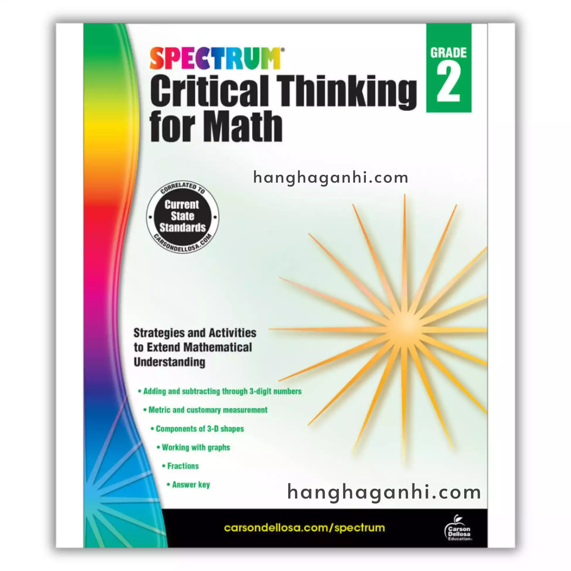 Sách Spectrum Critical Thinking for Math Workbook Grade 2 | Sách Đồ ...