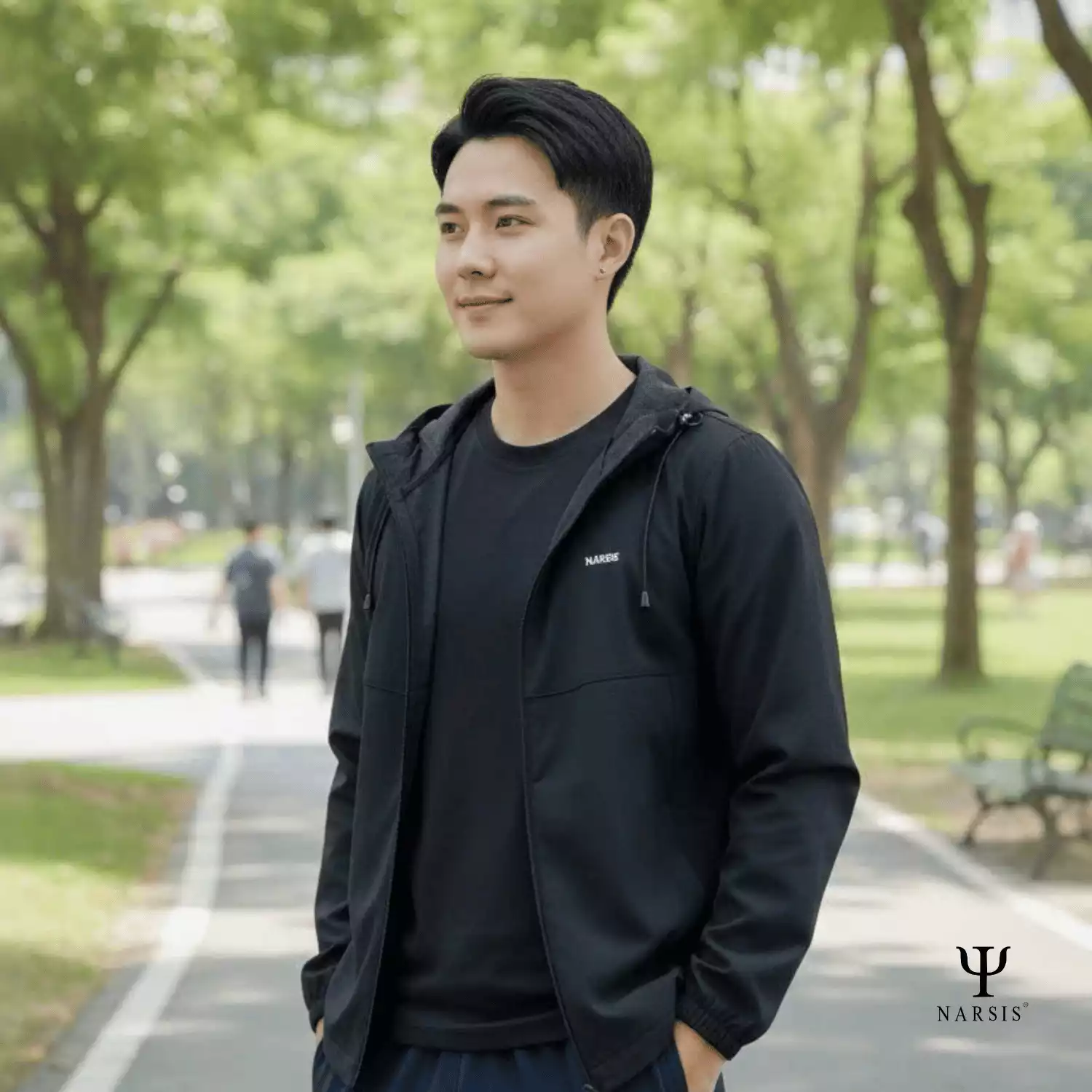 Áo Khoác Gió Nam Narsis 1 Lớp, Chống Nắng, Chống Gió, Phong Cách Trẻ ...