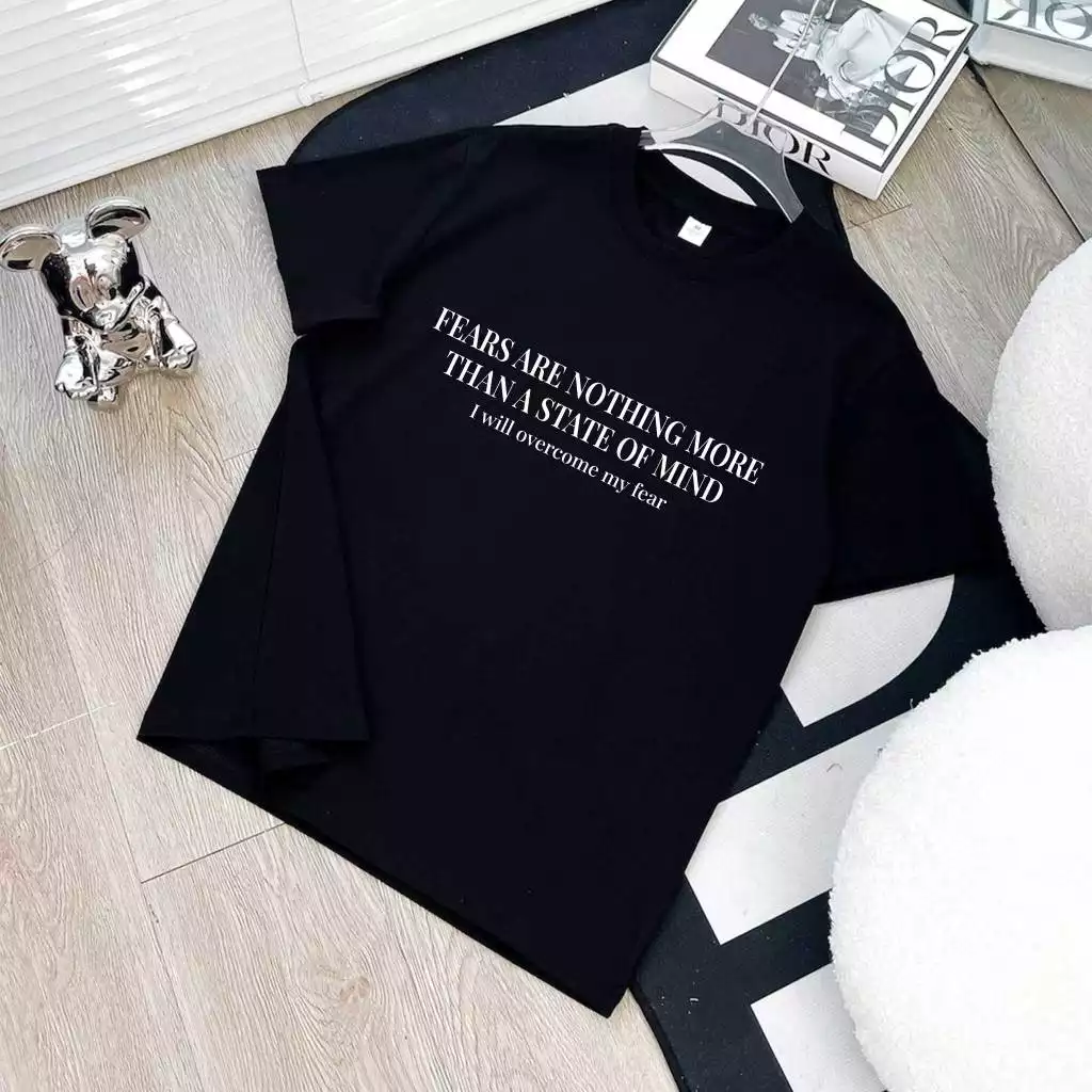 Áo thun nữ form vừa regular ARD558 Miucho Chic cotton cổ tròn in basic ...
