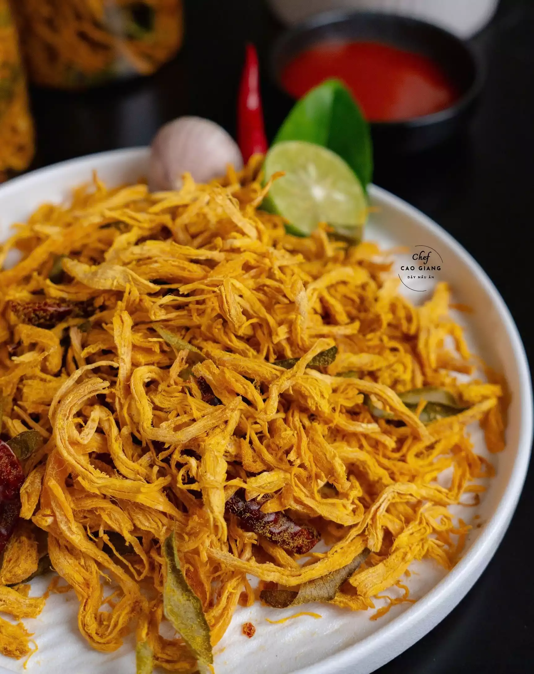 Lớp Khô Gà Lá Chanh | Cao Giang Chef