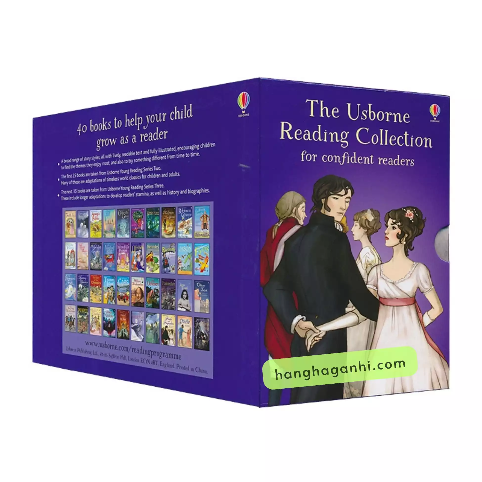 Usborne Reading Collection for Confident Readers – Usborne Tím 40 Cuốn ...