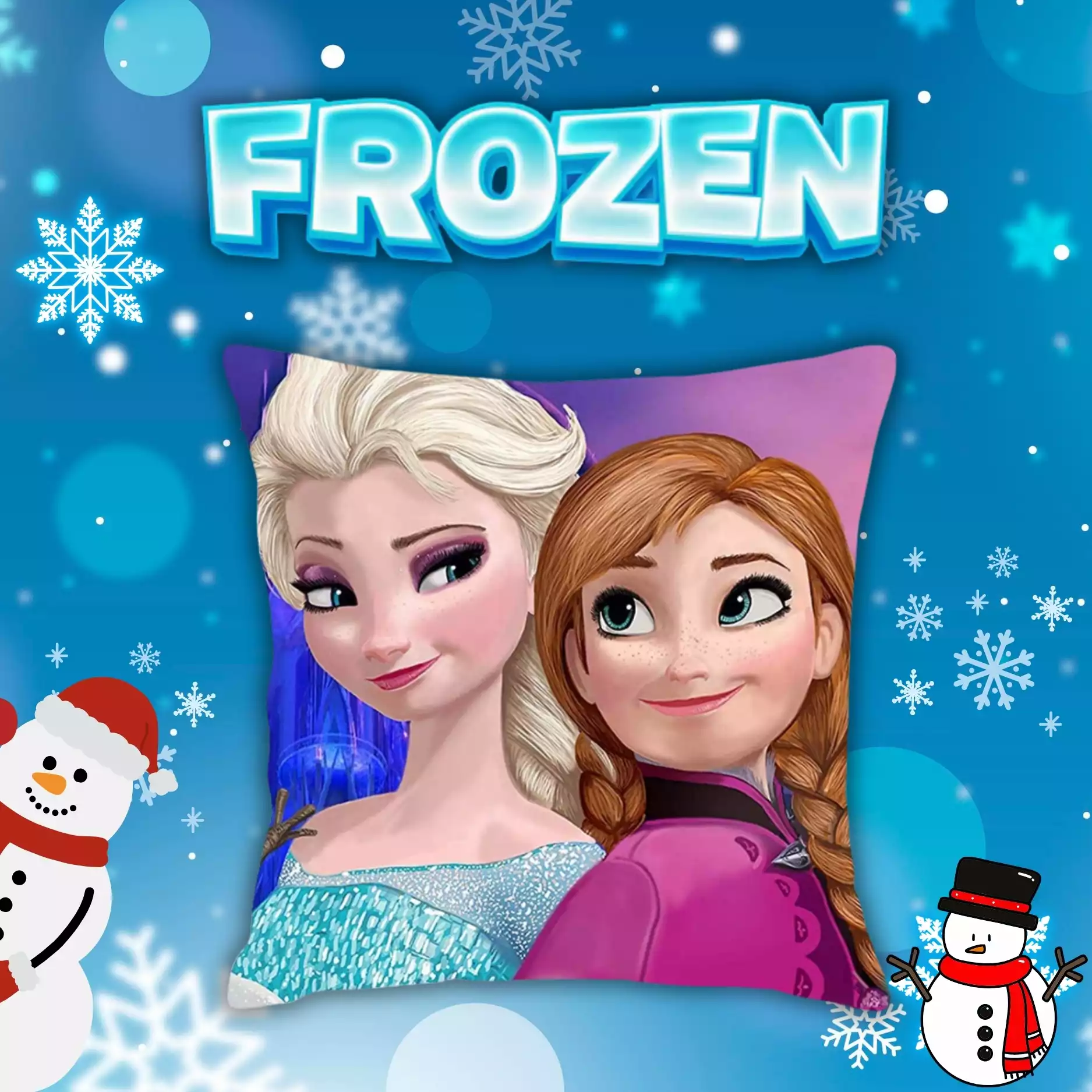 Frozen Theme Pillow | Vanex Advertising Store
