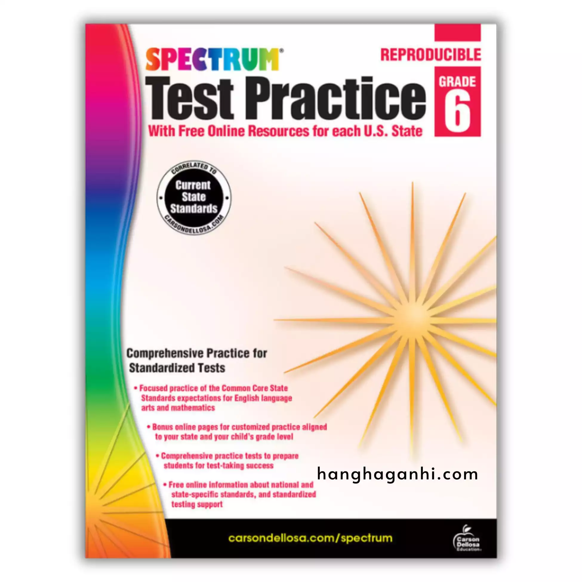 Sách Spectrum Test Practice Workbook Grade 6 | Sách Đồ Dùng Học Tập ...