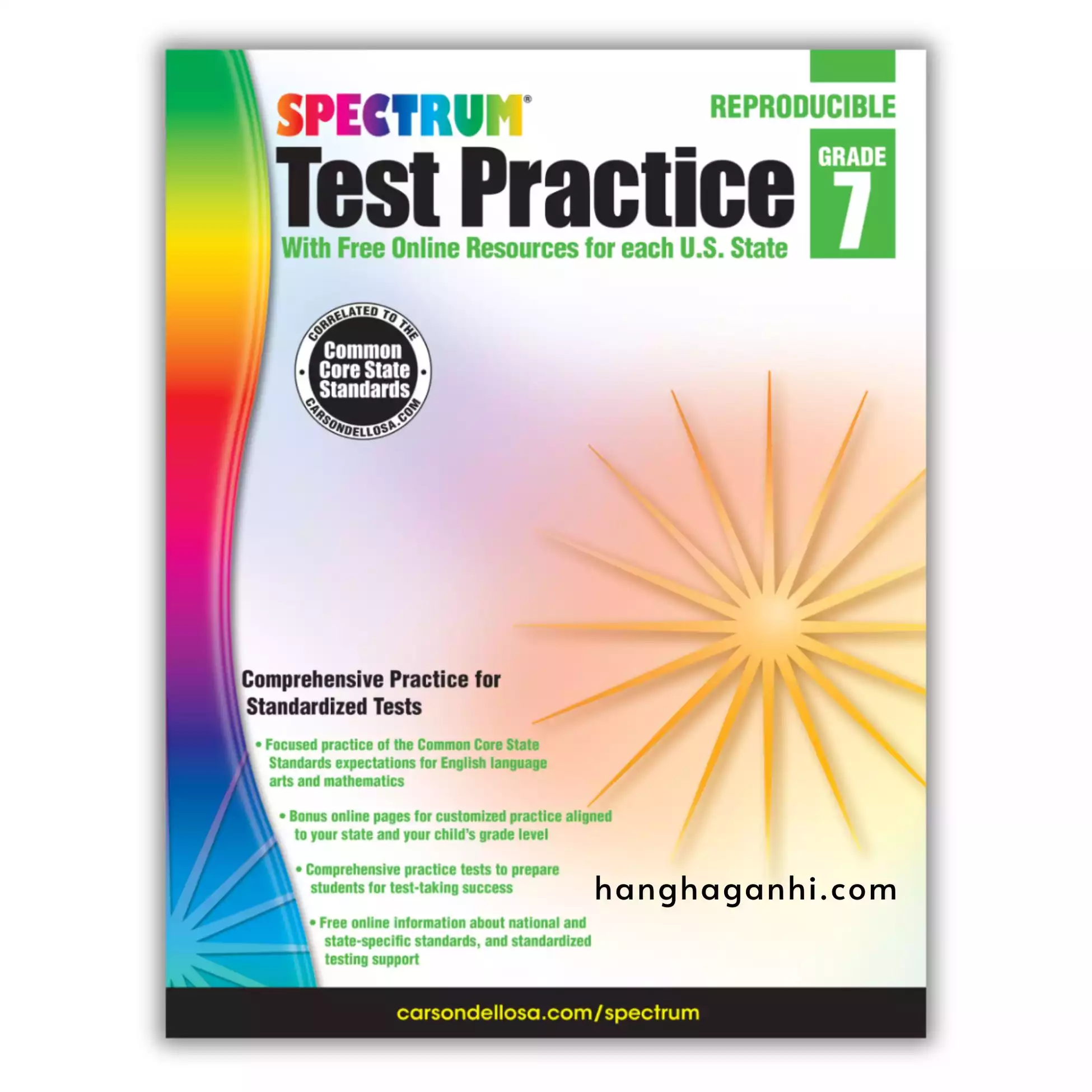 Sách Spectrum Test Practice Workbook Grade 7 | Sách Đồ Dùng Học Tập ...