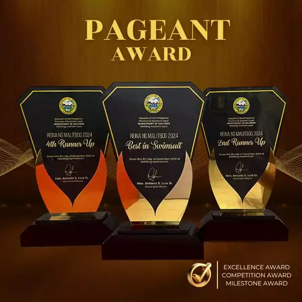 Pageant Plaque | Vanex Advertising Store