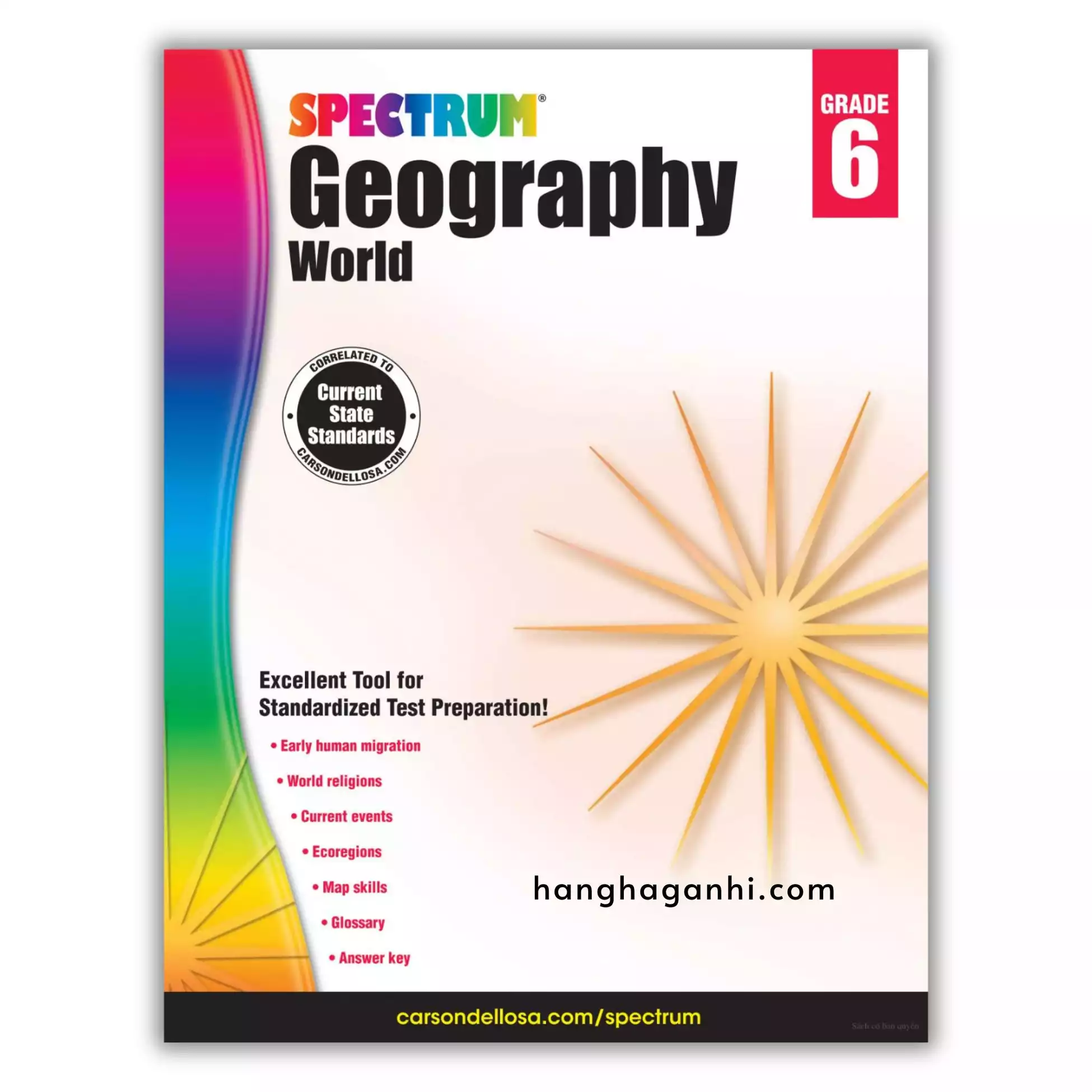 Sách Spectrum Geography Workbook Grade 6 | Sách Đồ Dùng Học Tập ...
