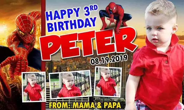 Spiderman BD Tarp 2 | Vanex Advertising Store