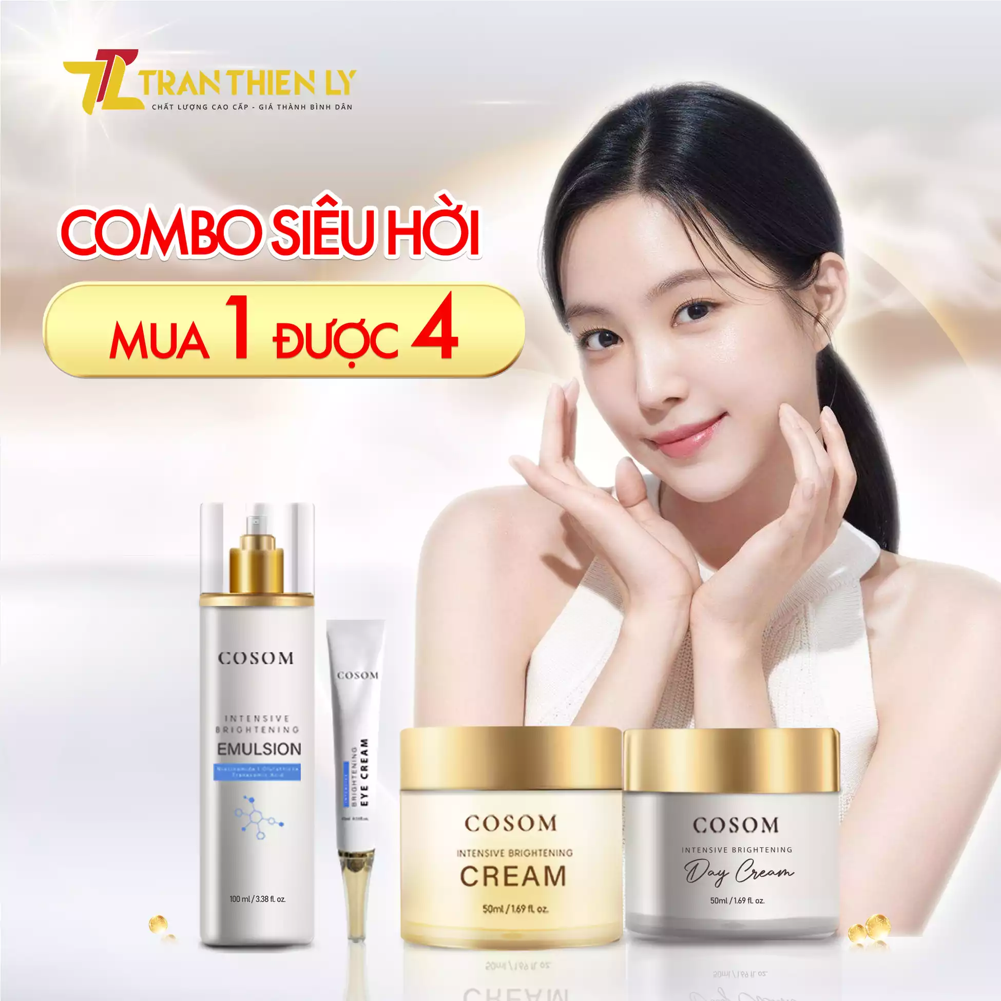 Bộ Dưỡng Da Toàn Diện Cosom: Đánh Thức Làn Da Rạng Ngời Mỗi Ngày | Shop ...
