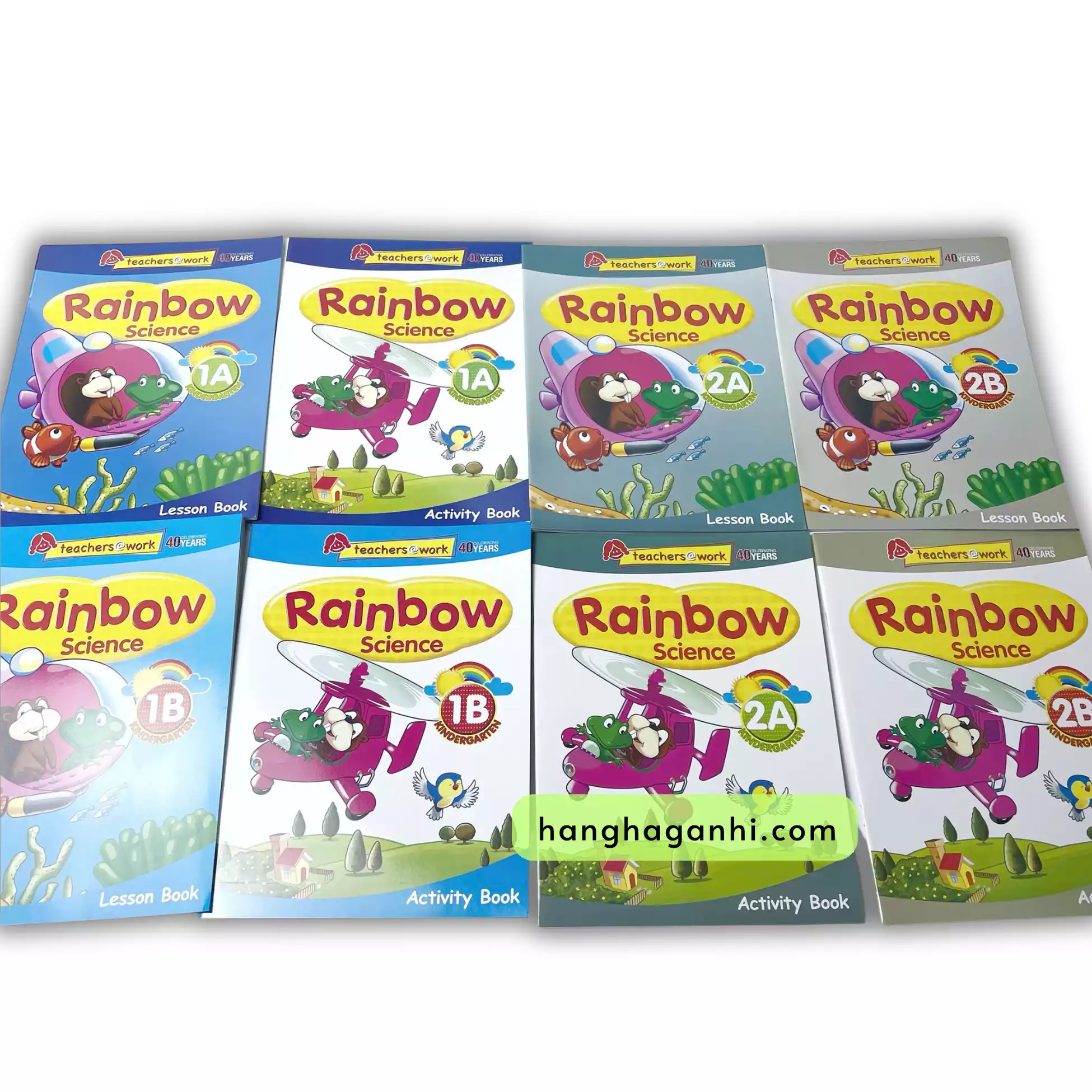Bộ 8 cuốn Rainbow Science nhập khẩu, sách NXB SAP Singapore | Sách Đồ ...