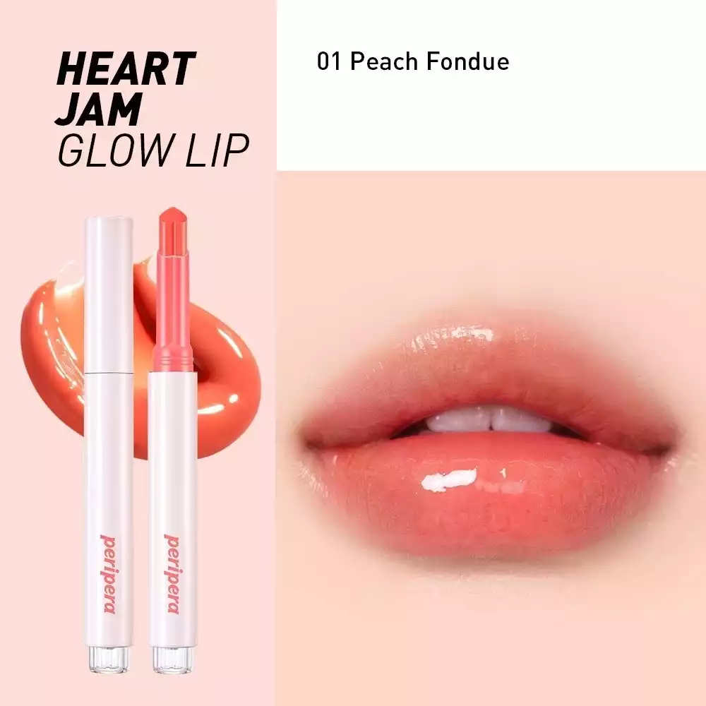 Peripera Heart Jam Glow Lip 1.4g | Fleurdelise Couture