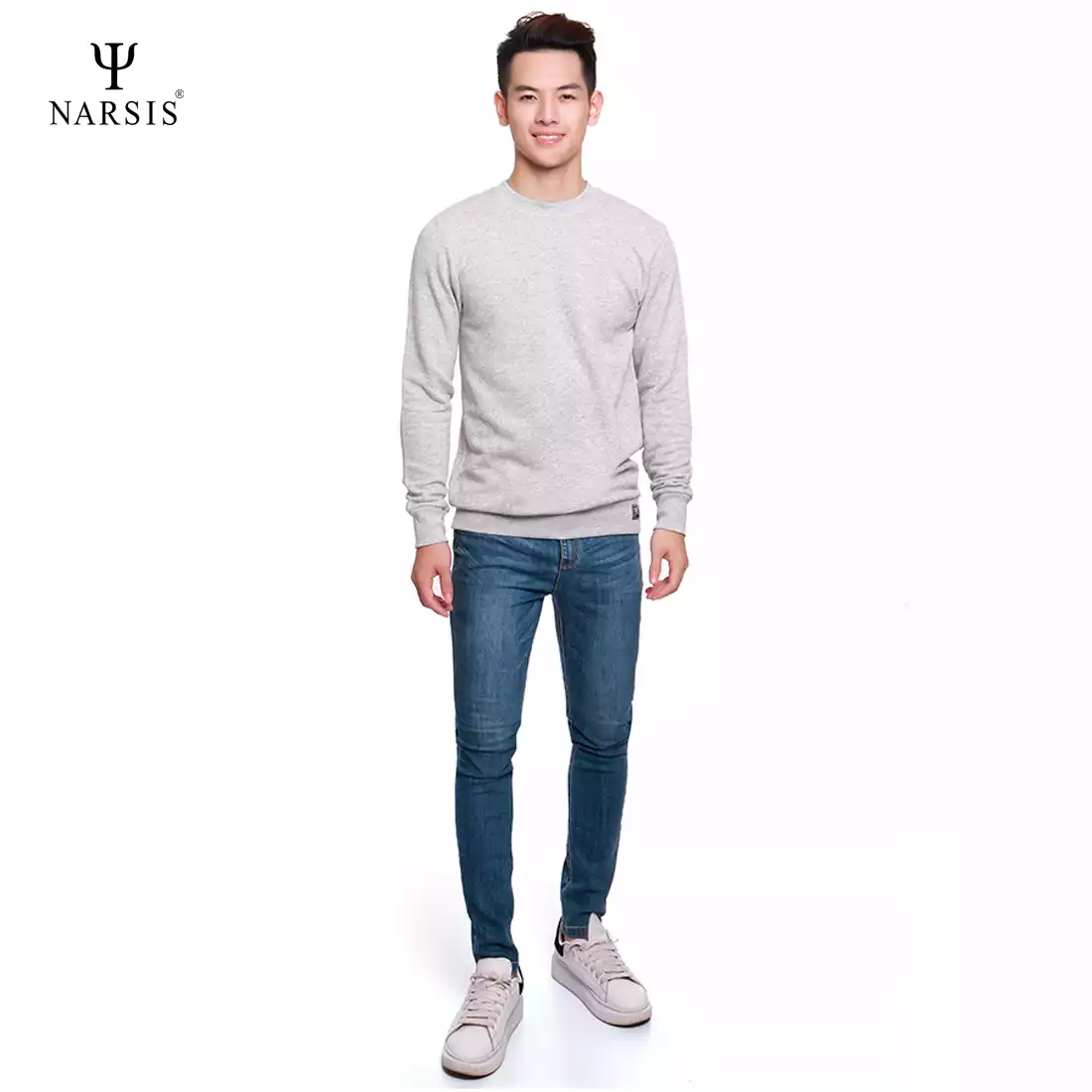 ÁO THU ĐÔNG NAM D3048 NARSIS CHẤT LIỆU THOÁNG MÁT, DỄ CHỊU, THOẢI MÁI CẢ NGÀY, DỄ VẬN ĐỘNG ...