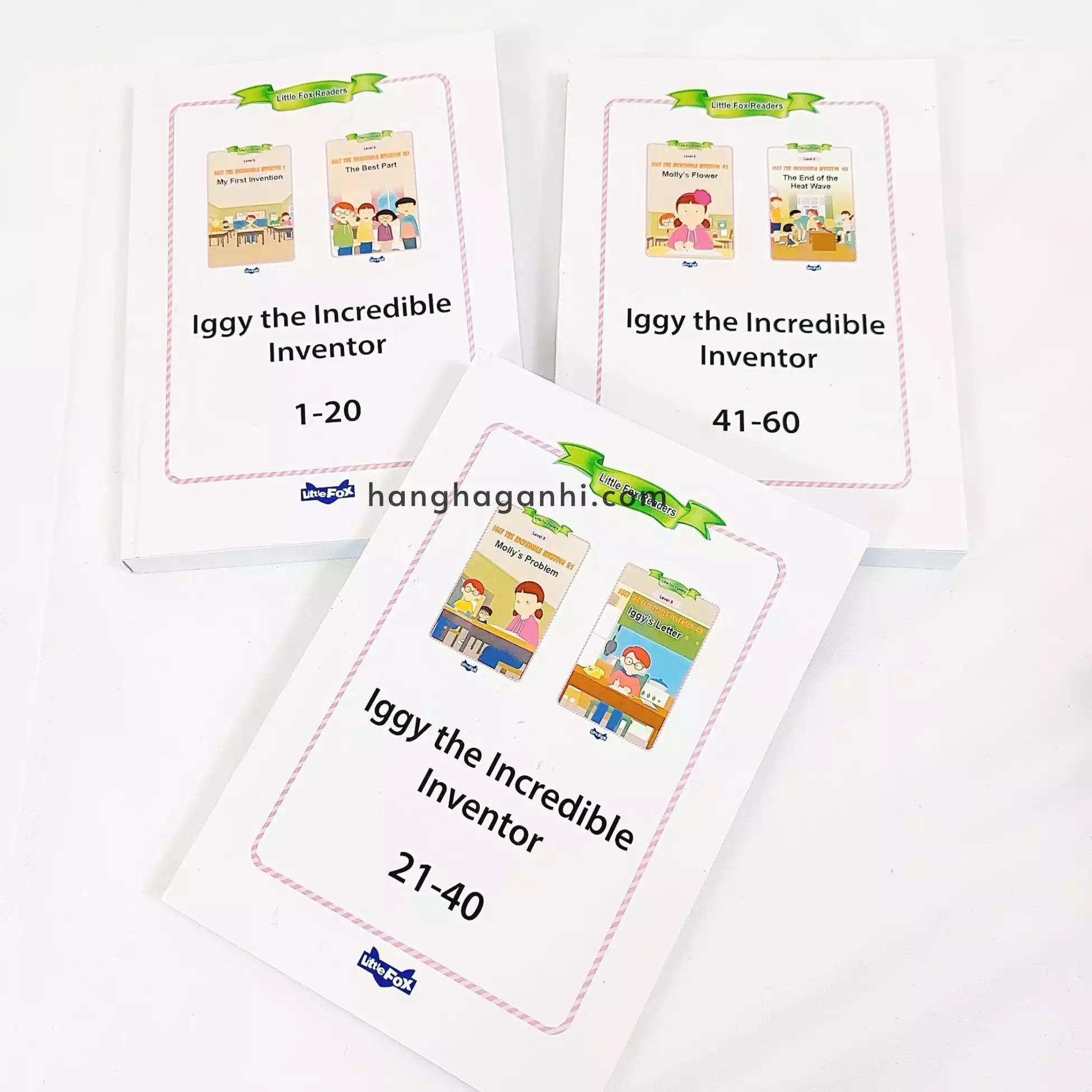 Little Fox level 5 Iggy The Incredible Inventor – Trọn bộ 60 truyện Kèm ...