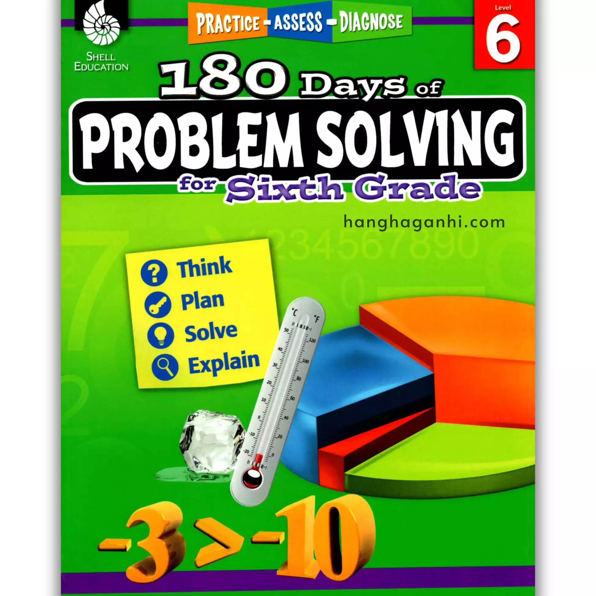 Sách 180 Days Of Problem Solving Grade 6 | Sách Đồ Dùng Học Tập ...