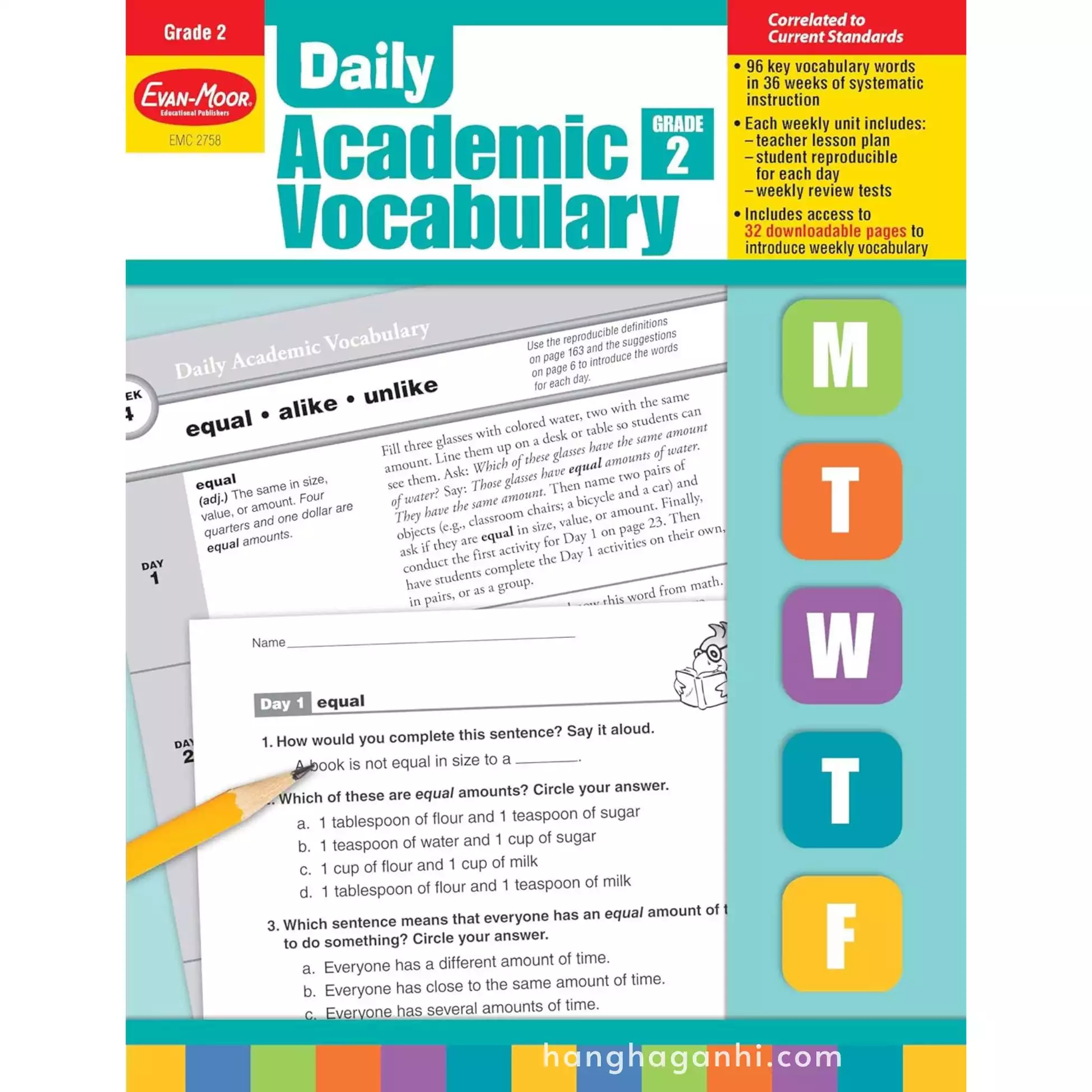 Daily Academic Vocabulary Grade 2 | Sách Đồ Dùng Học Tập - HangHaganhi ...