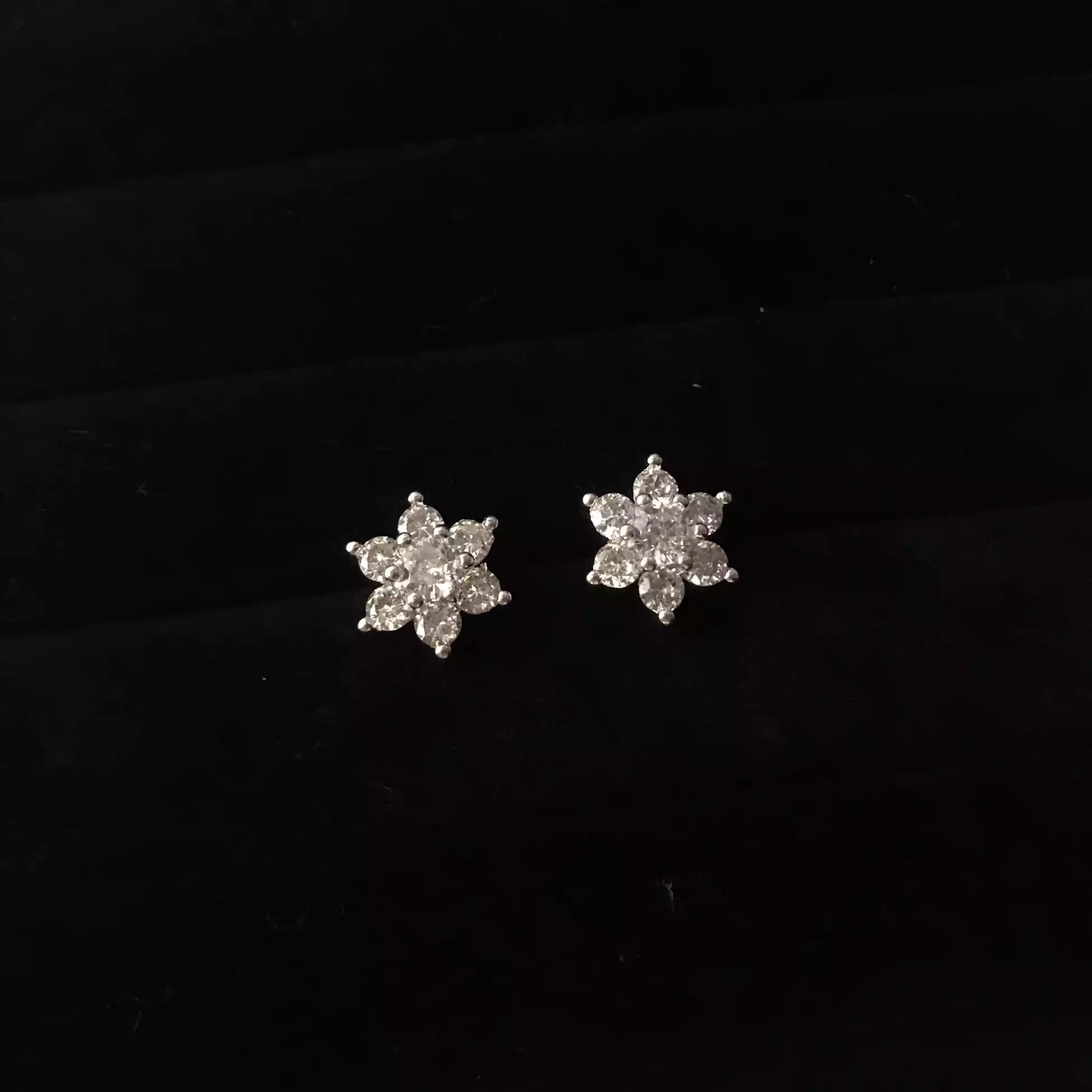 [May Jewels] Bông tai hoa 6 cánh - Khuyên tai Hoa Đêm Lấp Lánh - Hoa ...