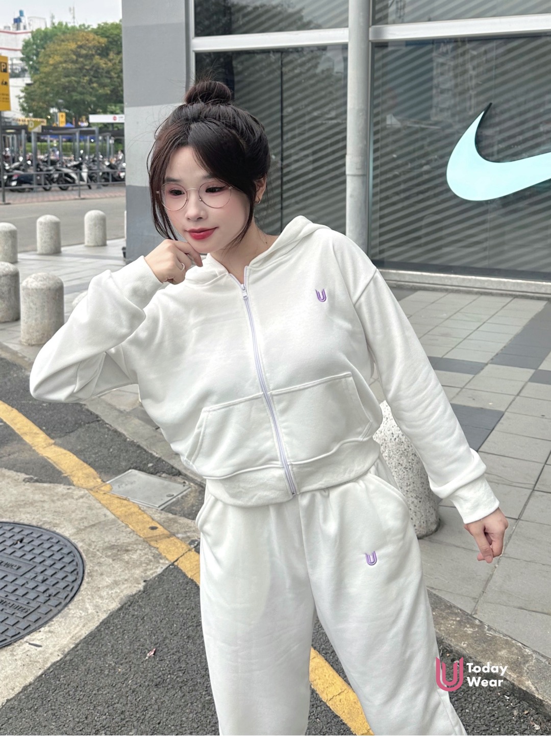 Set đồ nỉ thể thao thu đông Chilly | todayuwear