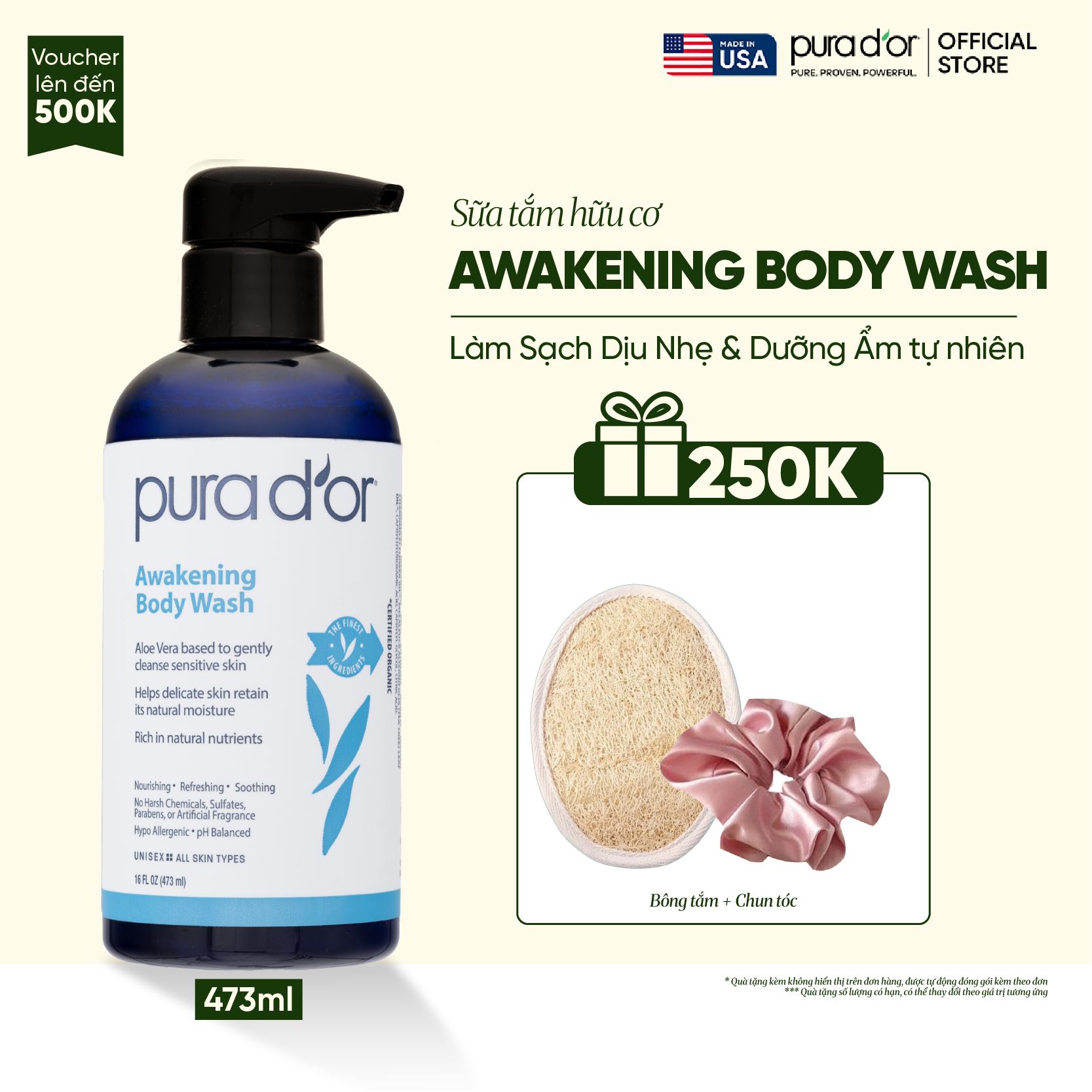 Pura D'or - Thương hiệu chăm sóc cá nhân chuẩn Organic đến từ Mỹ