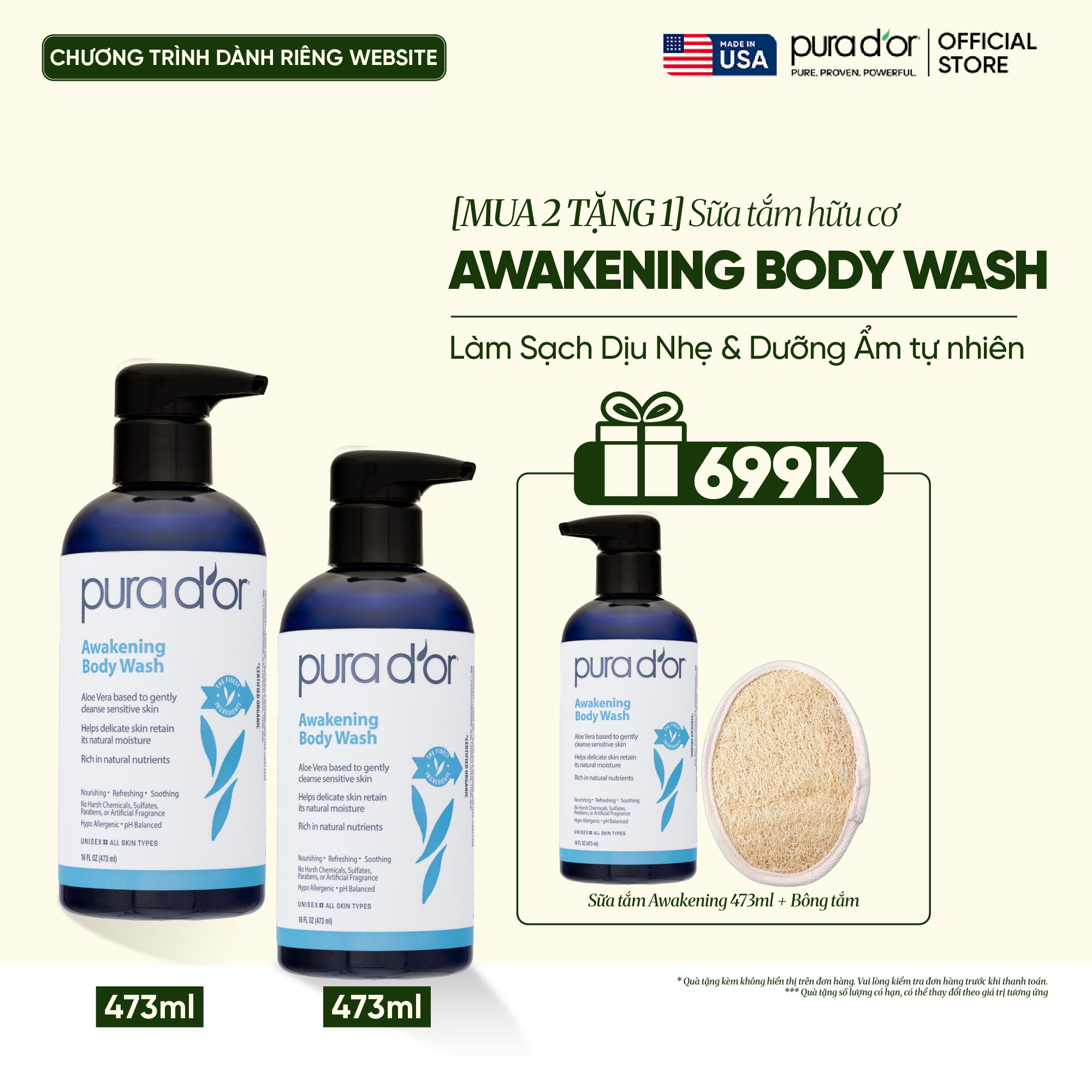 Pura D'or - Thương hiệu chăm sóc cá nhân chuẩn Organic đến từ Mỹ