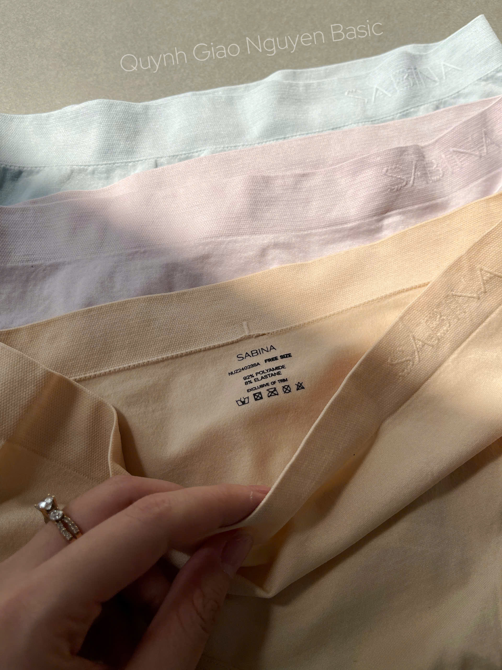 Set 6 quần lót Sabina ( 6 CÁI 2 MÀU ) | QuynhGiaoNguyen