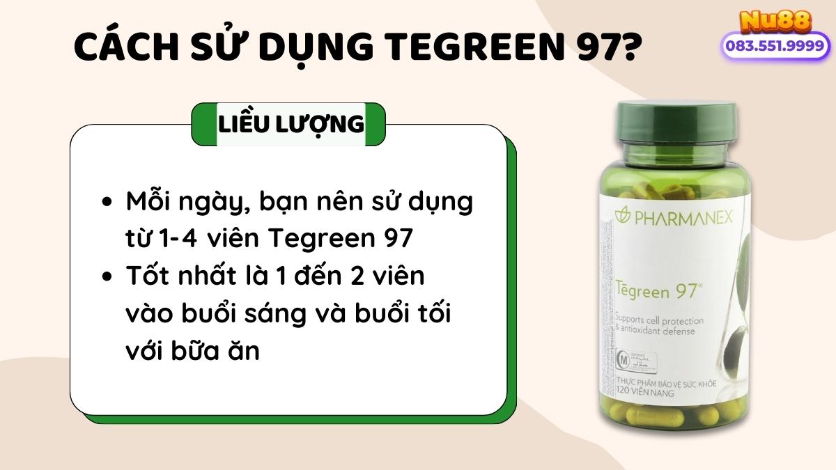 Công Dụng Vượt Trội Đáng Kinh Ngạc Của Tegreen 97 Nuskin - nu88