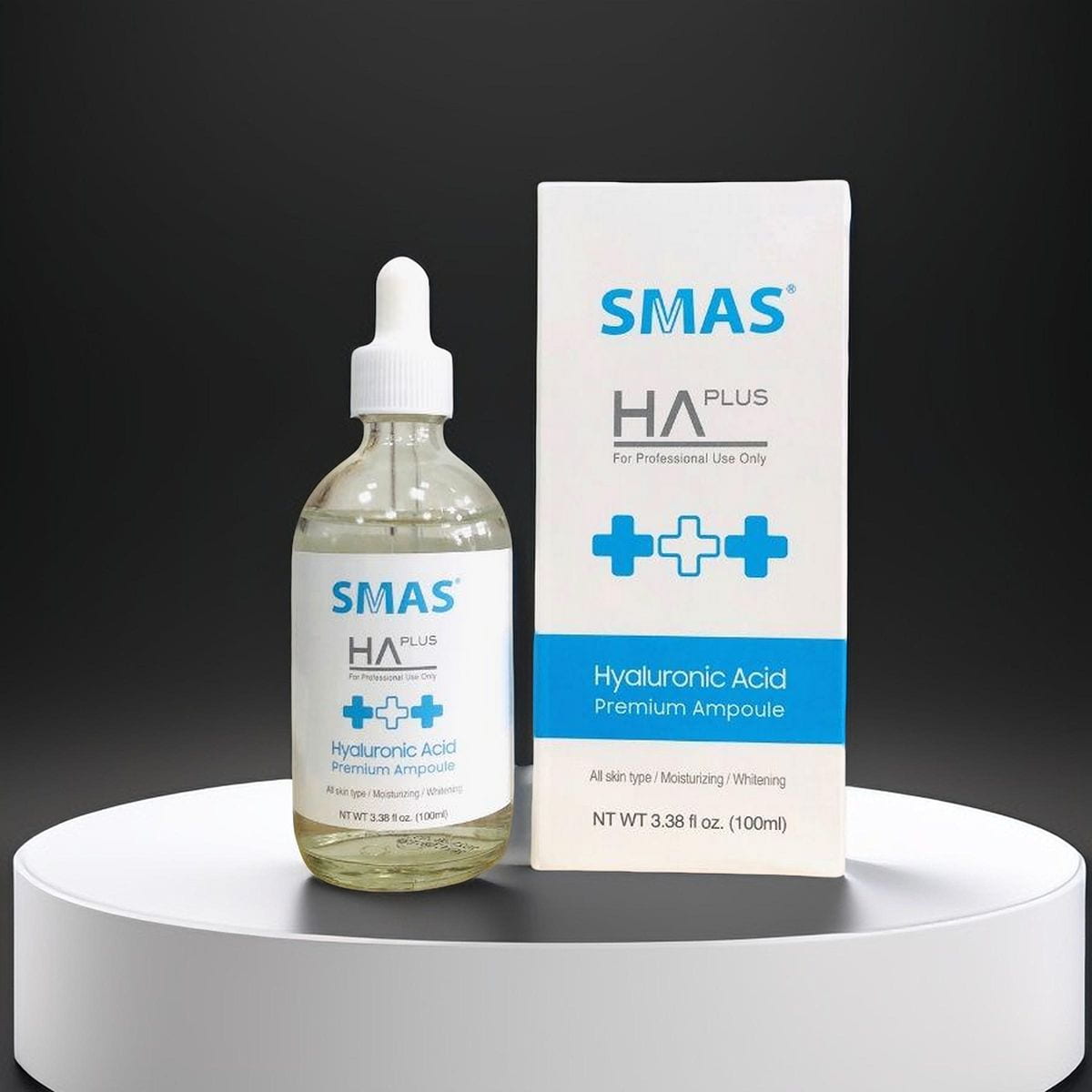 Tinh chất cấp nước SMAS HA Plus Hyaluronic Acid Premium Ampoule 100ml